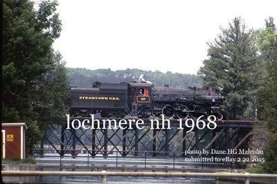 Boston & Maine RR Lochmere NH Canadian Pacific 1278 1968 4x6" photo | eBay