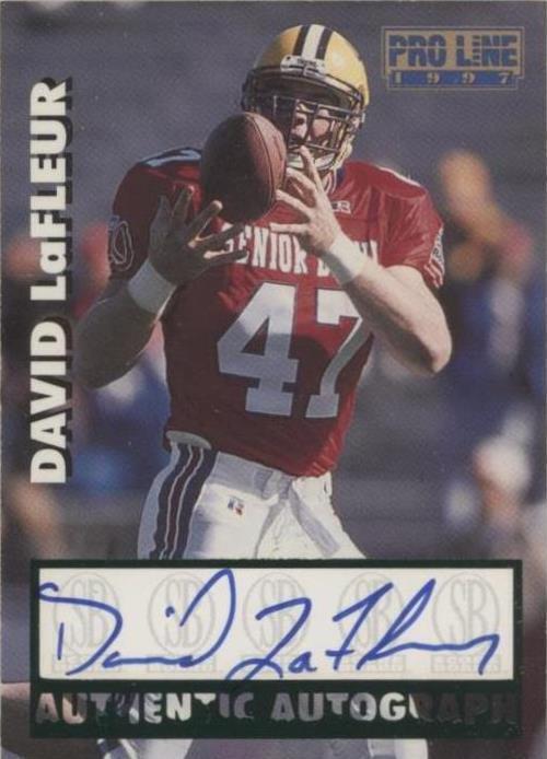 1997 Pro Line - Autographs David LaFleur (AU, RC) for sale online | eBay