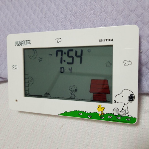 Snoopy Digital Watch Alarm Clock | eBay