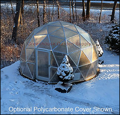 GREENHOUSE GEODESIC DOME 22 FT. Frame Only for Hydroponic Gardening | eBay