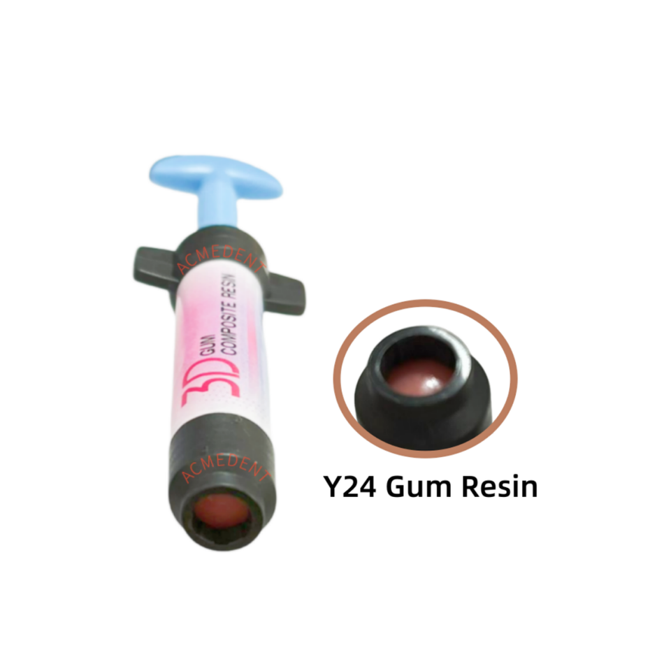 Pink Resin Dental Beauty Gum Composite Syringe Gingiva Recession ...