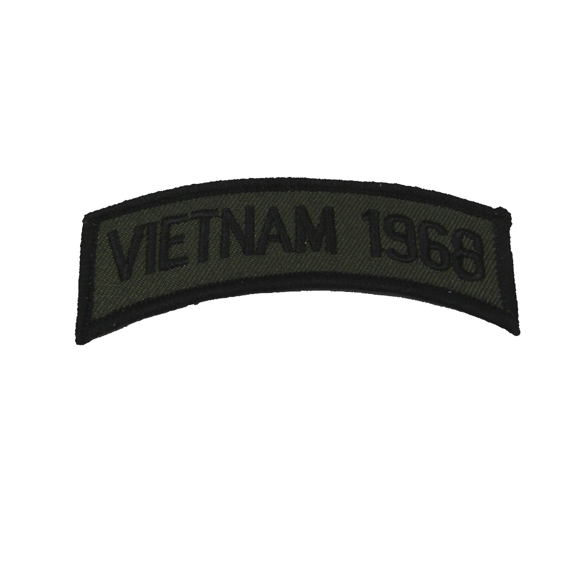 VIETNAM 1968 VETERAN TAB OD OLIVE DRAB TOP ROCKER PATCH SOUTH EAST ASIA ...