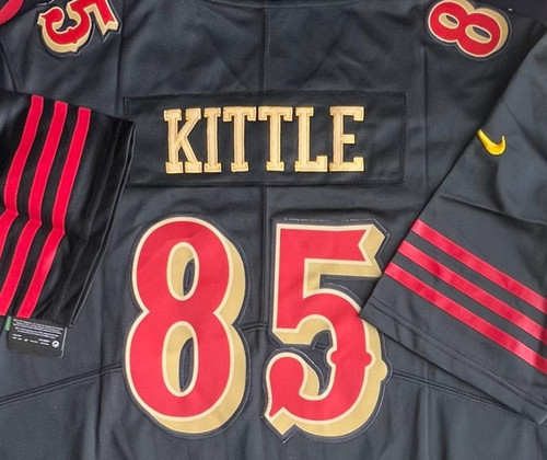 San Francisco 49ers ##85 George Kittle 2025 “Rivalries” Vapor Limited ...