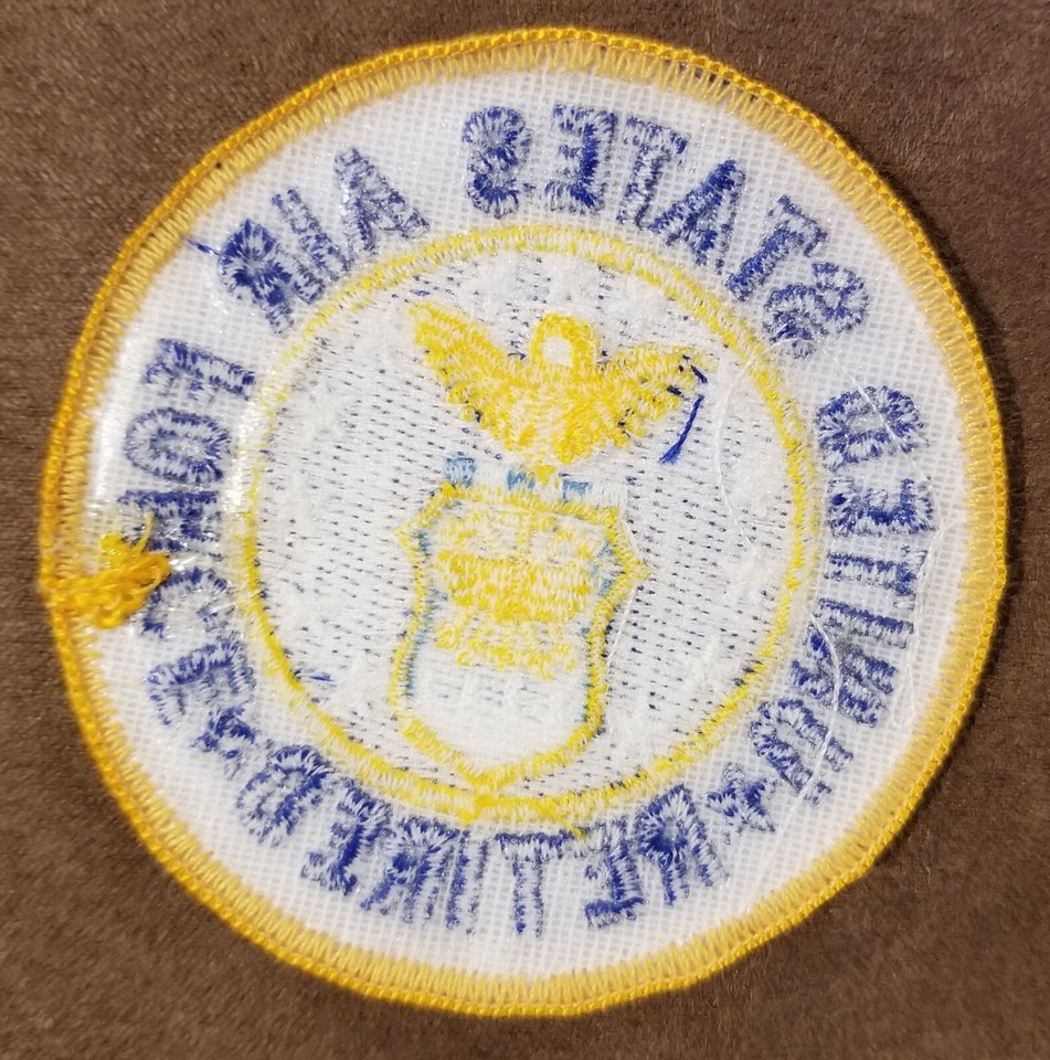 USAF UNITED STATES AIR FORCE RETIRED EMBROIDERED PATCH | eBay
