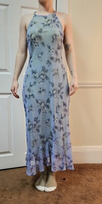 Fancy Sundress Or Evening Dress Size Medium | eBay