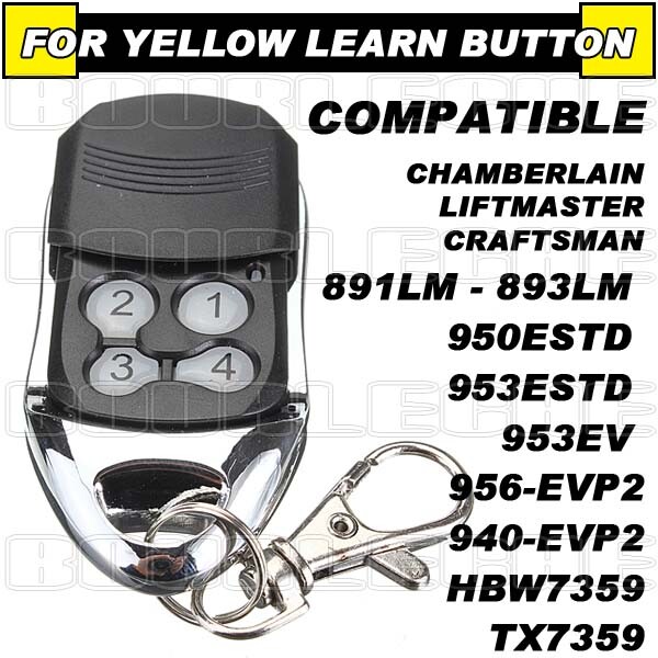 Craftsman Garage Door Opener Key Chain Remote Transmitter 139.30498 139 ...