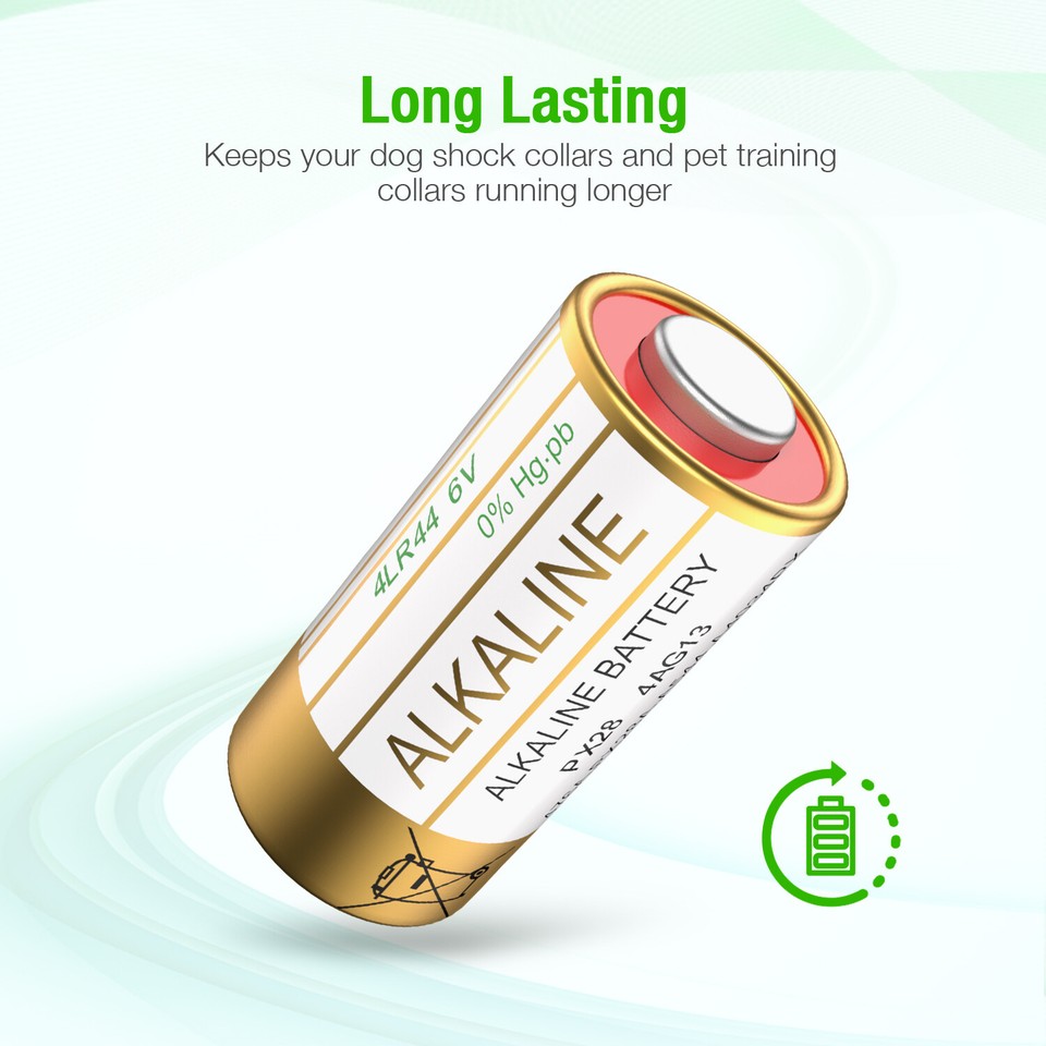 Lot 6V 4SR44 PX28A A544 4LR44 L1325 Alkaline Zinc Battery Dog Collar ...