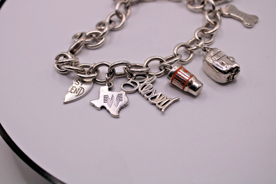 James Avery Charm Bracelet Rv, Whataburger, Boots, Blessed, Best ...