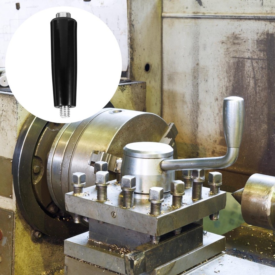 2 Count Handwheel Handle Threaded Rotating Crank for Milling Machine ...