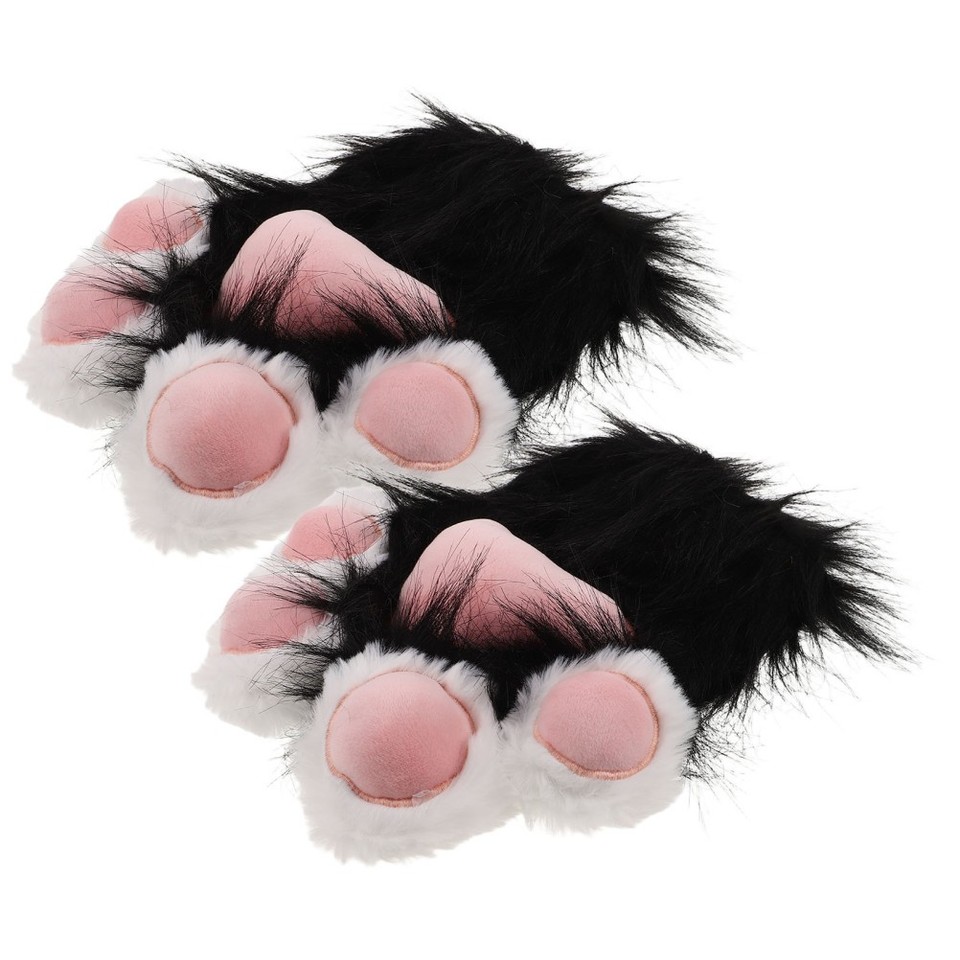 Animal Paw Gloves Kitten Cosplay Accessories Cat for Girls Costume ...