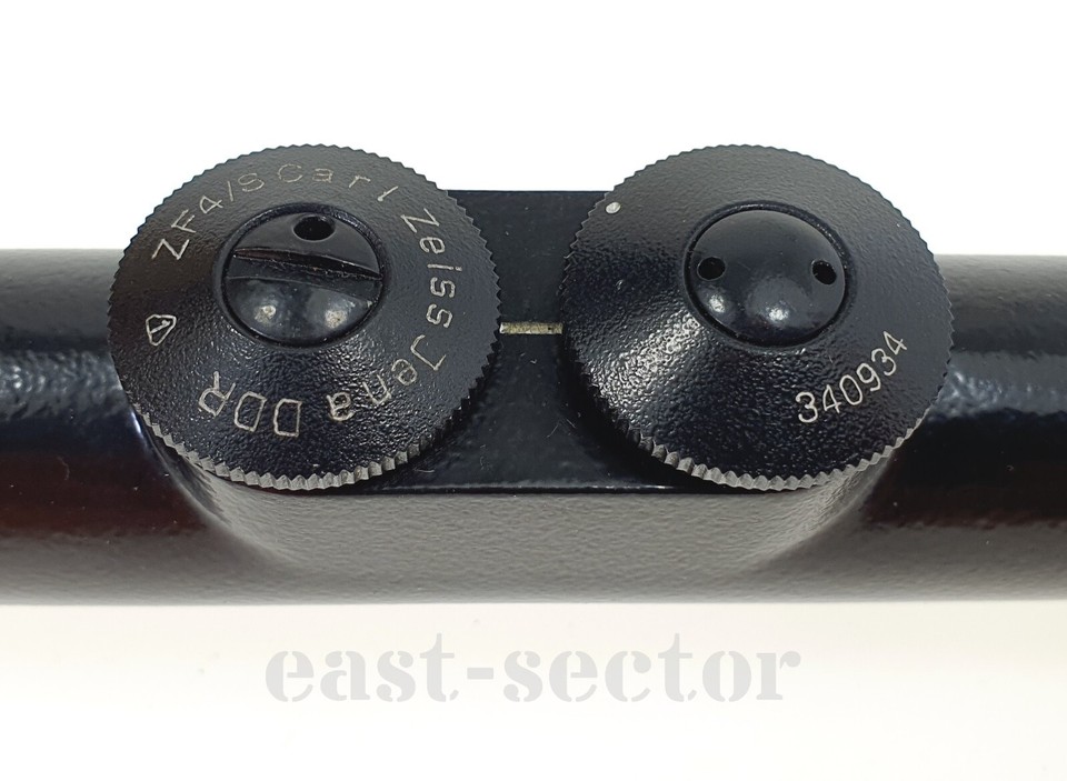 NOS Vintage Sniper Scope CARL ZEISS JENA ZF4/S 4x32 DDR German Army ...