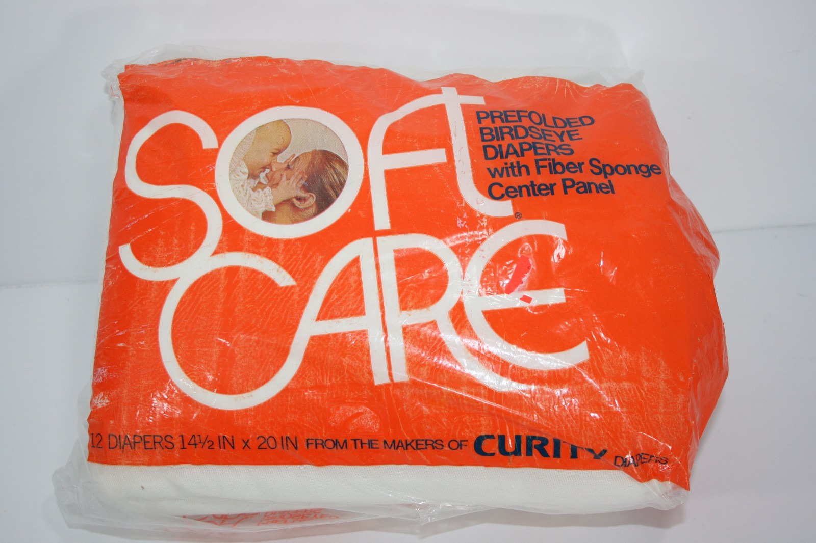 VTG Soft Care Birdseye Baby Cloth Diapers 12 Curity 14.5 x 20 in ...