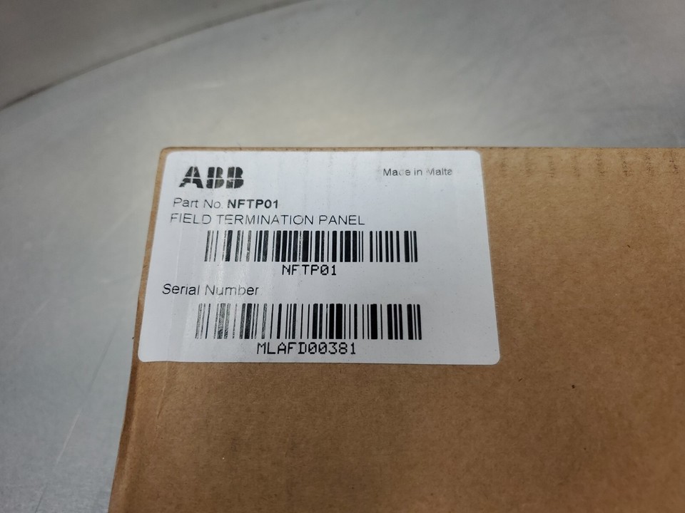ABB NFTP01 Field Termination Panel. 3F-47 | eBay