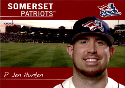 2013 Somerset Patriots Choice #14 Jon Hunton North Plainfield New ...