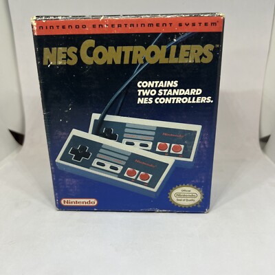 NEVER USED! Authentic Original Nintendo NES OEM Controllers Complete ...