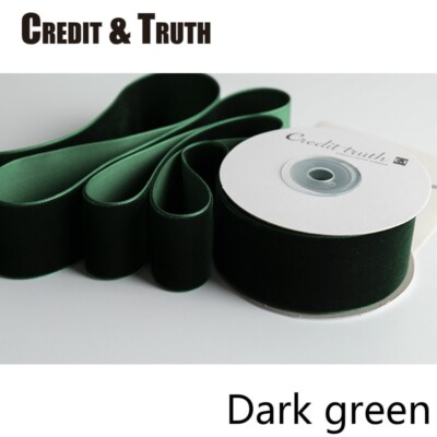 Soft Velvet Ribbon Trim Single Side Velour for Floral Craft Sewing DIY ...