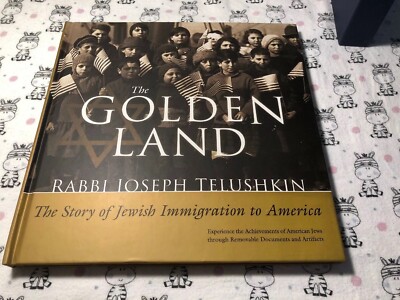 The Golden Land Rabbi Joseph Telushkin 2002 Hardcover Book Harmony ...