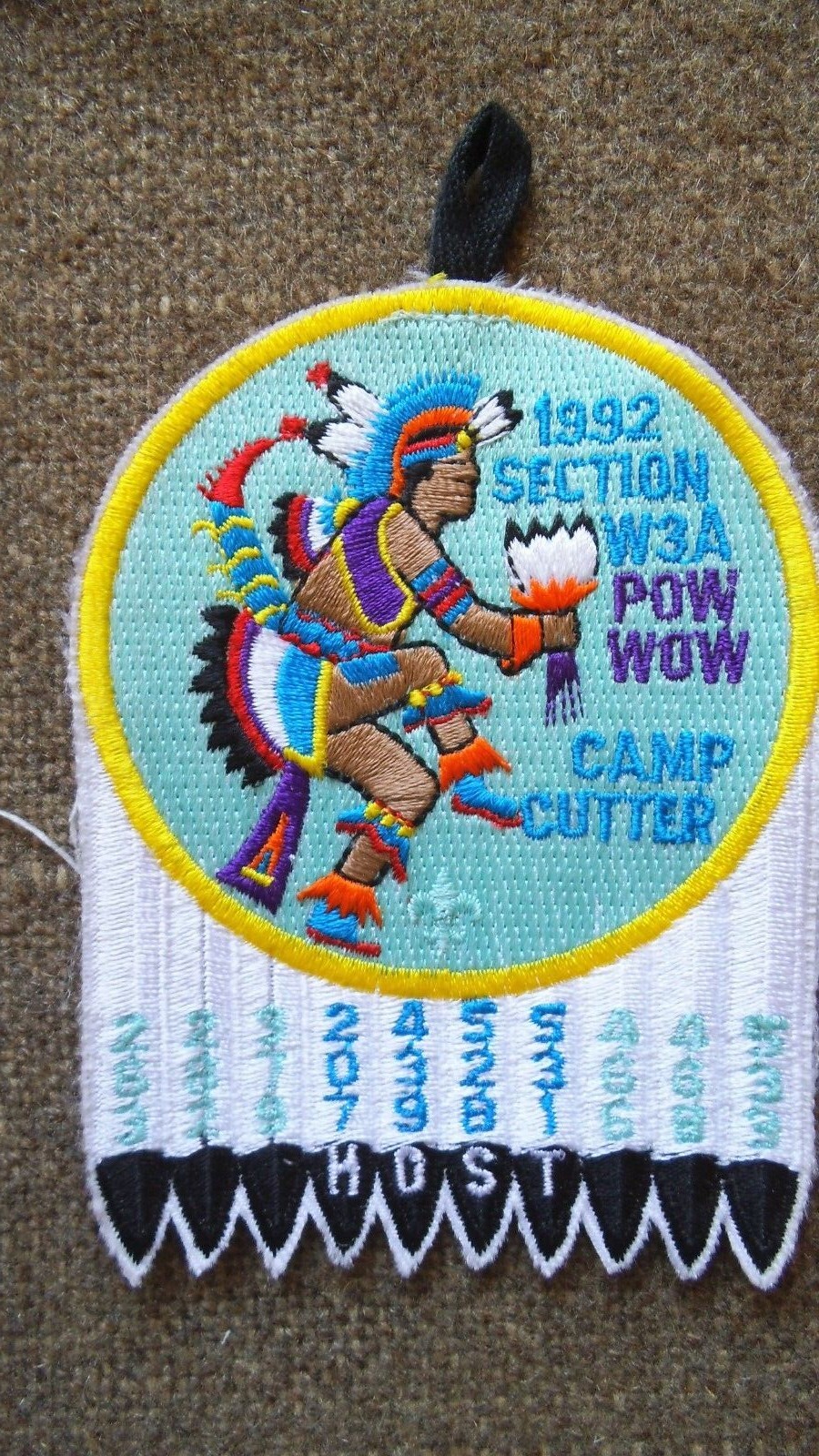 Order of the Arrow Section W3A Pow Wow 1992 Camp Cutter Host W3S | eBay