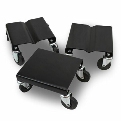 3Pc Dolly Storage Dollies Mover 1500 LBS Snowmobile Roller Set | eBay