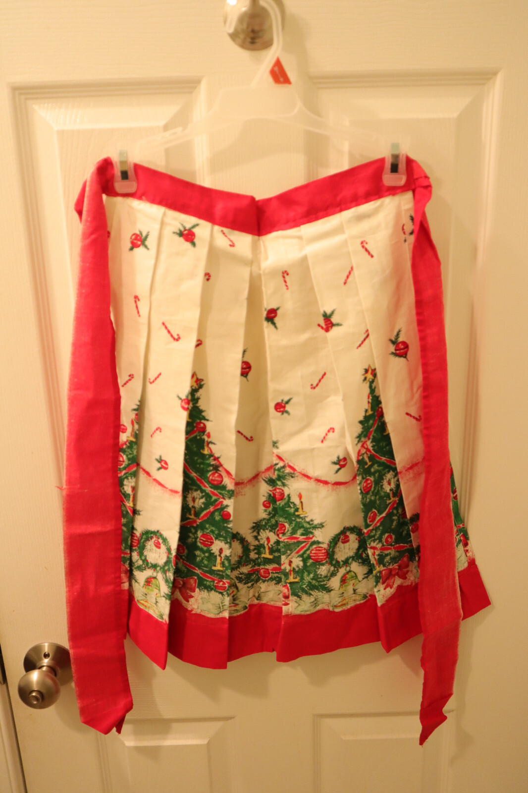 Vintage 1950’s Handmade Christmas Cooking Kitchen Apron | eBay
