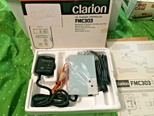 Vintage Clarion FMC303 CD Changer controller with box complete Store ...