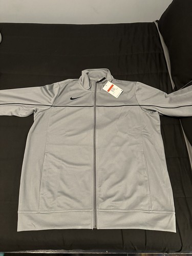 Nike Dry-FIT Strike Rivalry Full Zip Visit Jacket GREY BLACK Size L ...