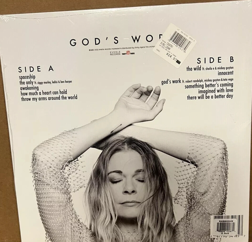 LEANN RIMES - God's Work - Gold Vinyl - NEW - $5 SHIPPING | eBay