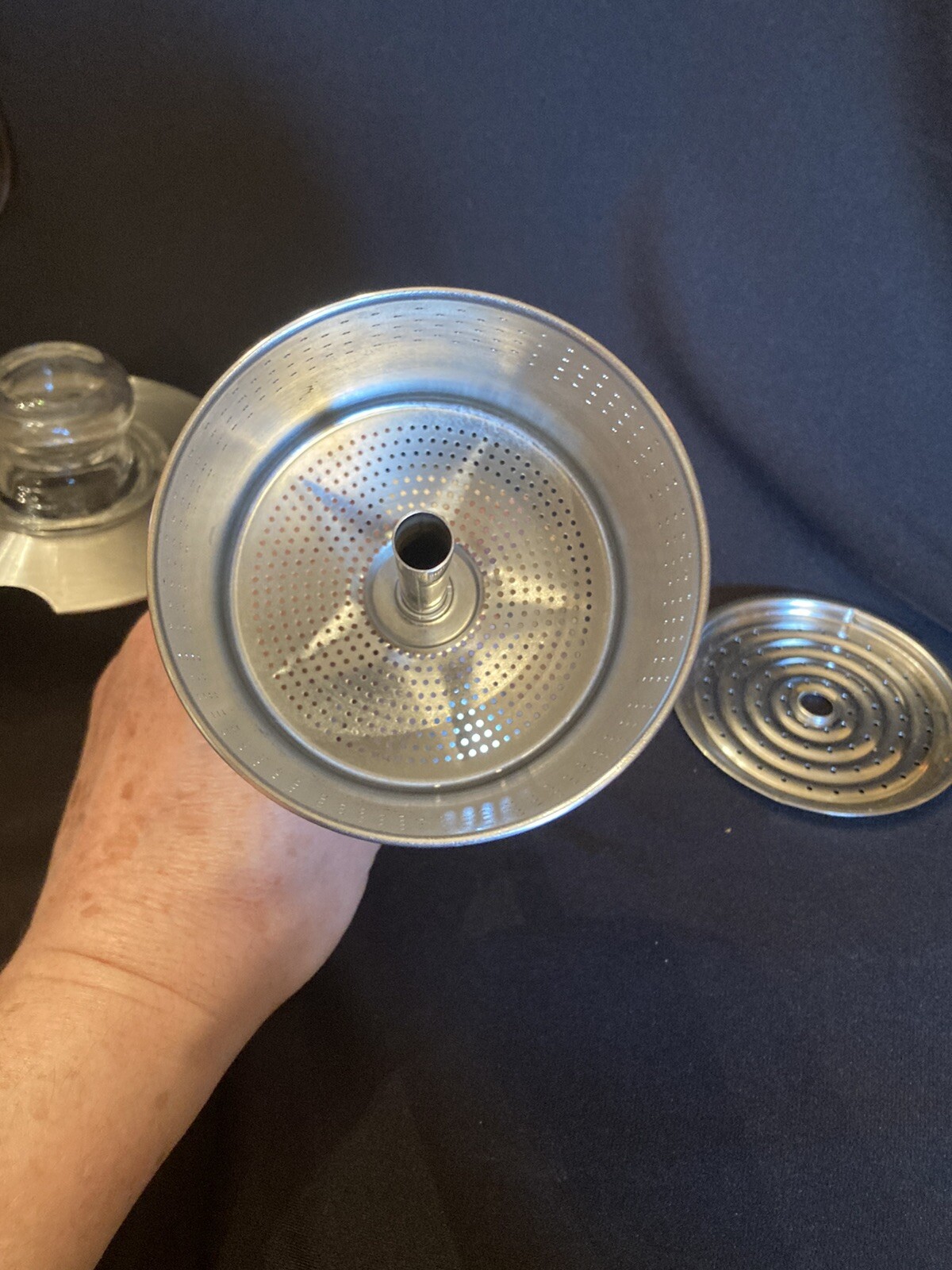 CorningWare Corelle P166 Spice of Life 6 Cup Stovetop Percolator Coffee ...