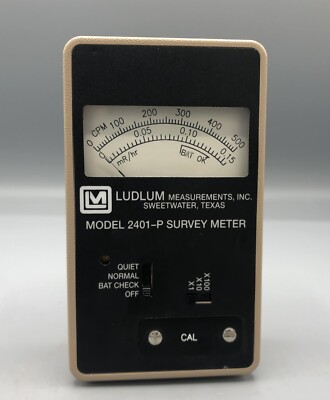 Radiation Detectors & Geigers - Ludlum Detector