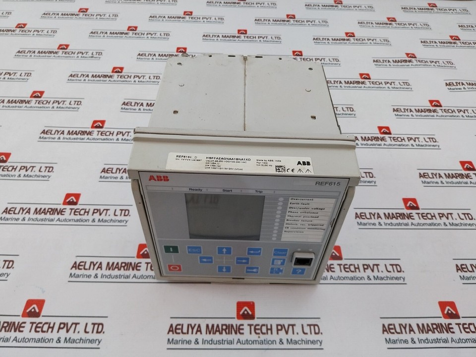 ABB REF615E_D Feeder Protection and Control HBFFAEAGNAA1BNA1XD 48-250 ...