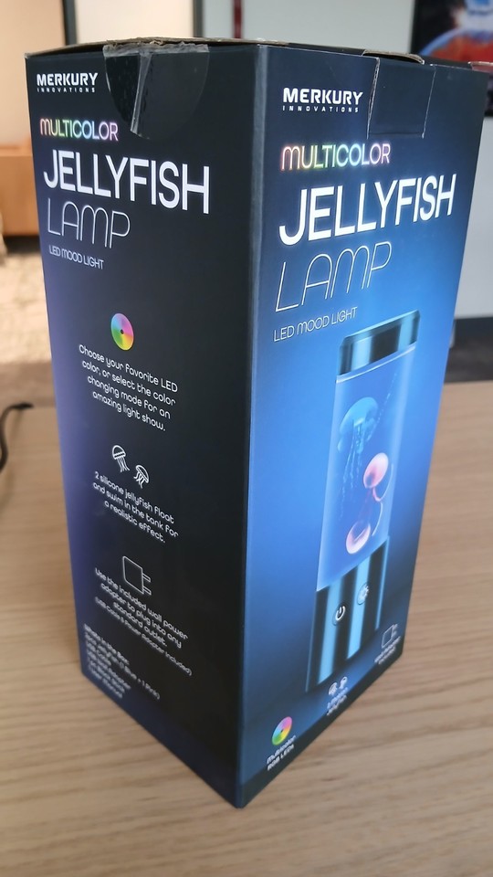 Jellyfish Lamp Multicolor LED Mood Light (Merkury Innovations) | eBay