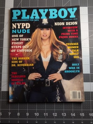 1994 August Playboy Magazine Cover Carol Shaya Playmate Maria Checa | eBay