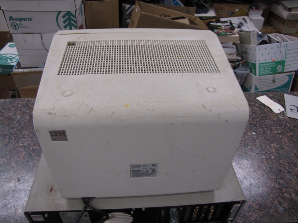 IBM XT 5160 Computer 5151 Monitor Keyboard Orchid PC Turbo 286 ...
