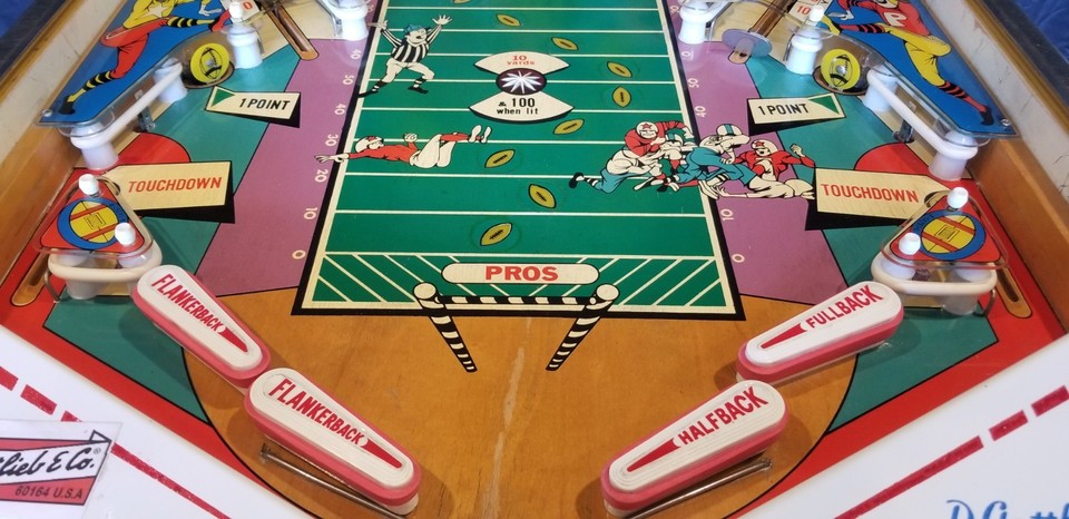Pro-Football Pinball Machine (1973 Gottlieb) Completely Refurbished | eBay