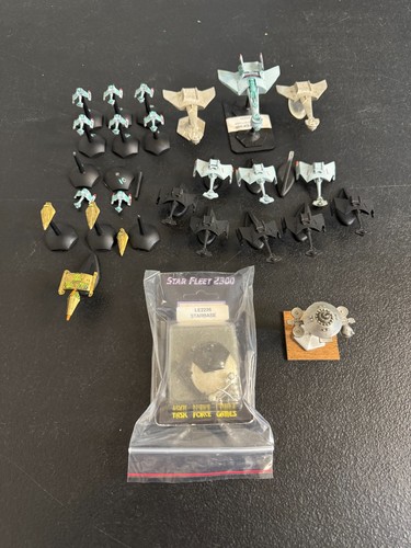 Star Trek Star Fleet 2300 Lot 25 Metal Miniatures Vintage Task Force ...