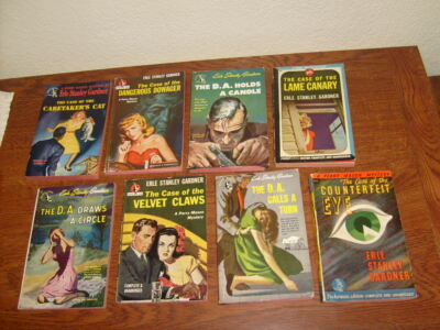 VINTAGE POCKET PAPERBACKS: 8 BY ERLE STANLEY GARDNER | eBay
