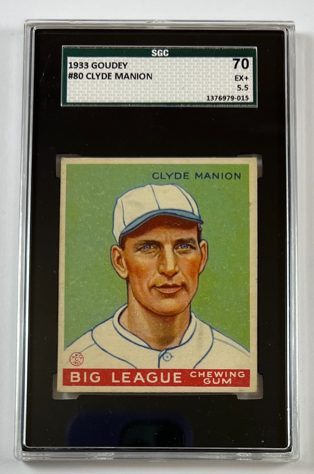 1933 Goudey #80 Clyde Manion 70 EX+ 5.5 GC28-9015 | eBay