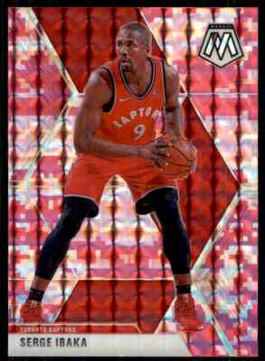 2019-20 Panini Mosaic Pink Prizm Sege Ibaka Toronto Raptors #69 | eBay