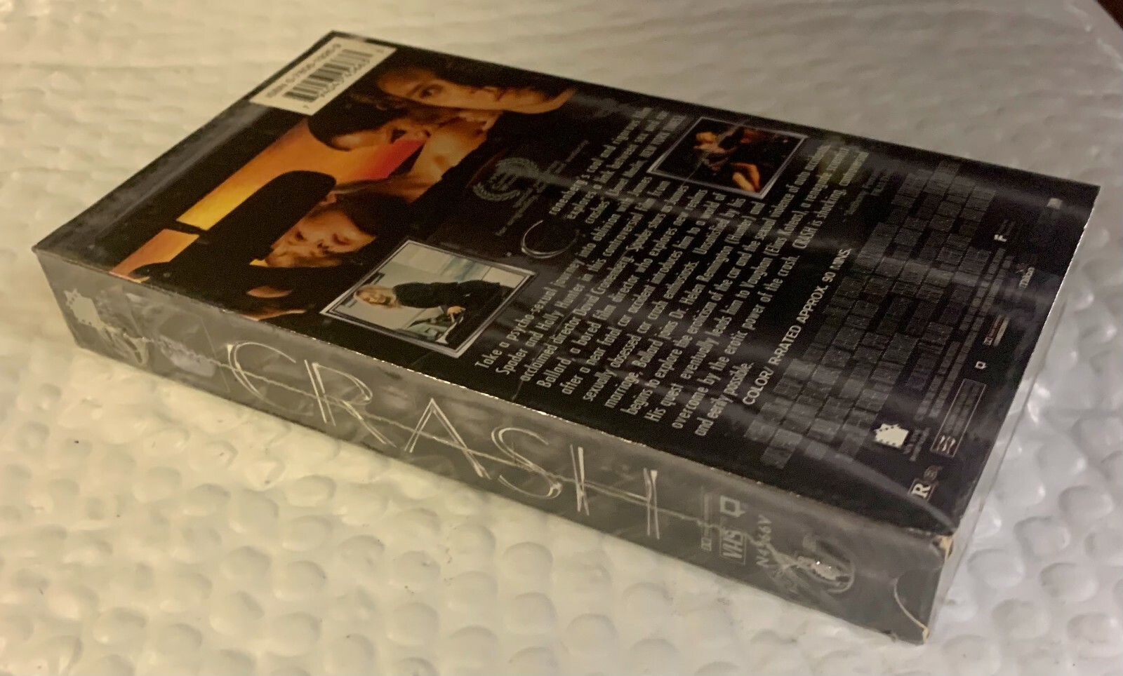 Crash VHS FineLine Features 1997 R Cronenberg Rare Version w Spader ...