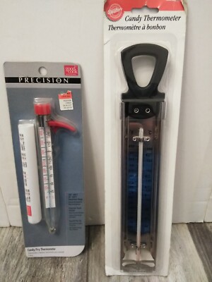 VTG Wilton Candy Thermometer Stainless Steel & Good Cook candy / fry ...