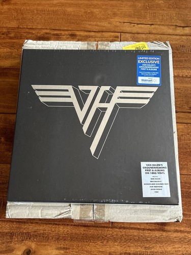 Van Halen Box Set Volume 1 1st 6 LP records Walmart Rhino Exclusive ...