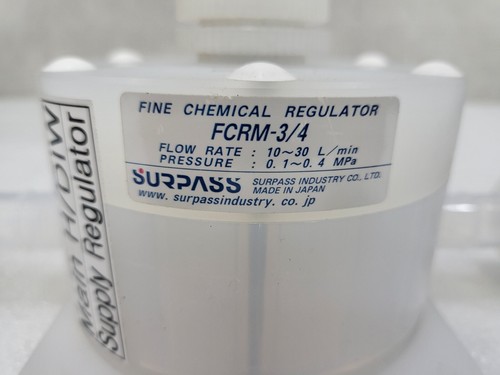 As-Is SURPASS FINE CHEMICAL REGULATOR FCRM-3/4 | eBay