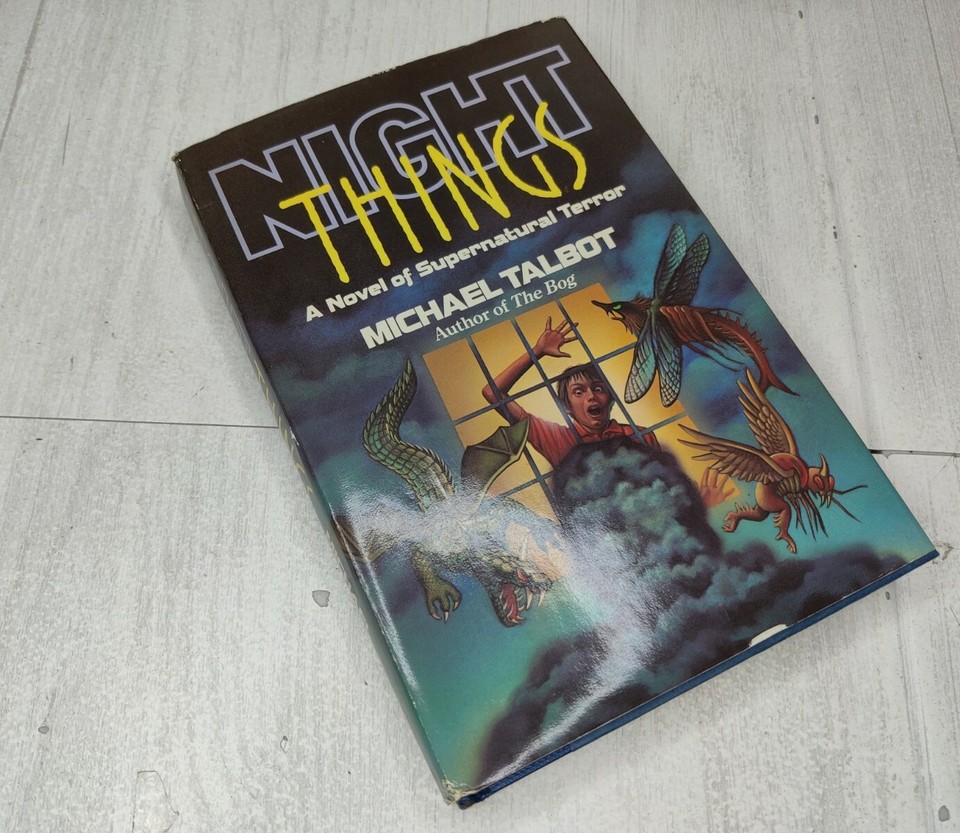 Night Things Michael Talbot 1988 Wm Morrow HC/DJ 80's Satanic Panic Horror | eBay