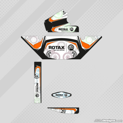 CRG 2014 EUROPEAN STYLE ROTAX RADIATOR STICKER KIT - KARTING | eBay
