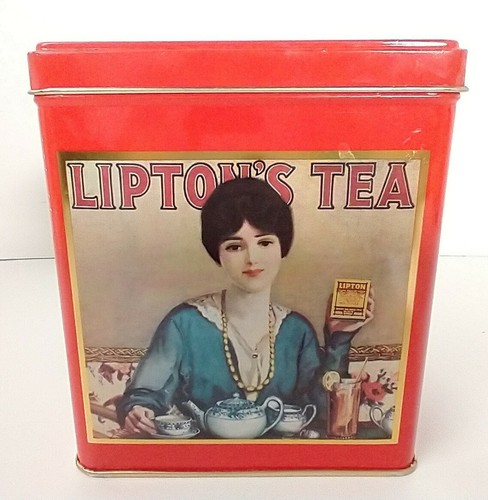 Vintage Collectible Liptons Tea Nostalgic Tin Collection Series #101 | eBay