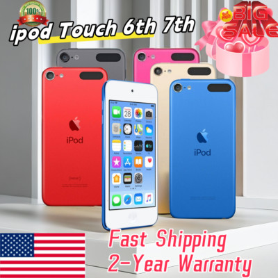 Apple iPod Touch 6th 7th Gen 128GB 256GB MP4 Games Player 2 Years ...