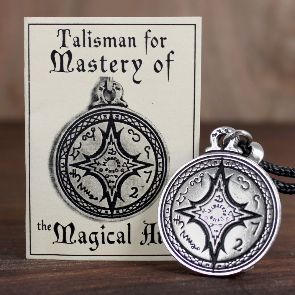 Talisman For Mastery of the Magical Arts Pendant Seal Hermetic kabbalah ...