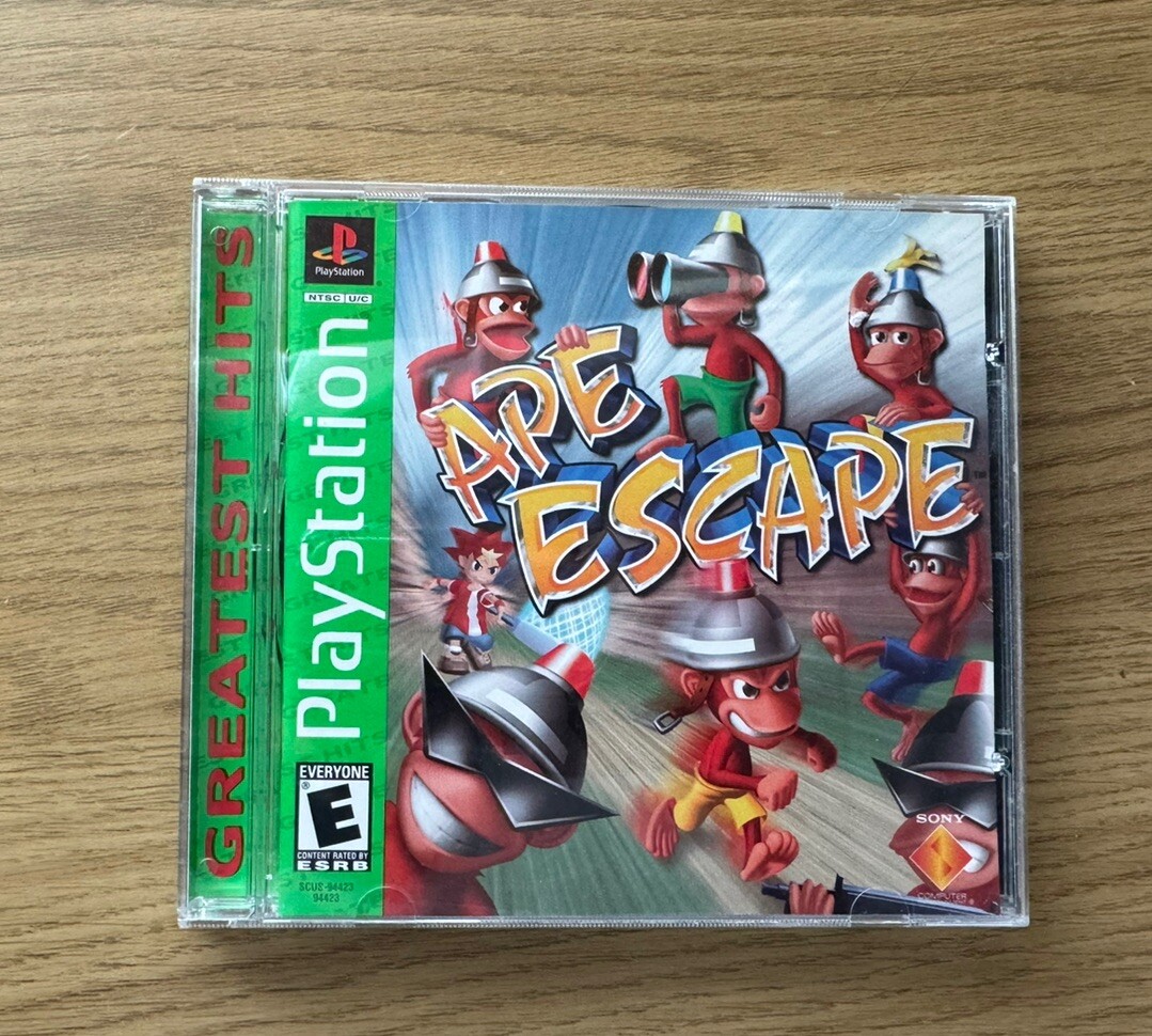 Ape Escape (Sony PlayStation 1, 1999) PS1 Complete CIB 711719789260 | eBay