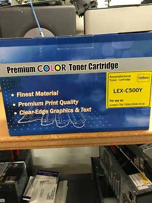 Premium Color Toner Cartridge for Lexmark C500/C500N/X500N/X502N (LEX ...