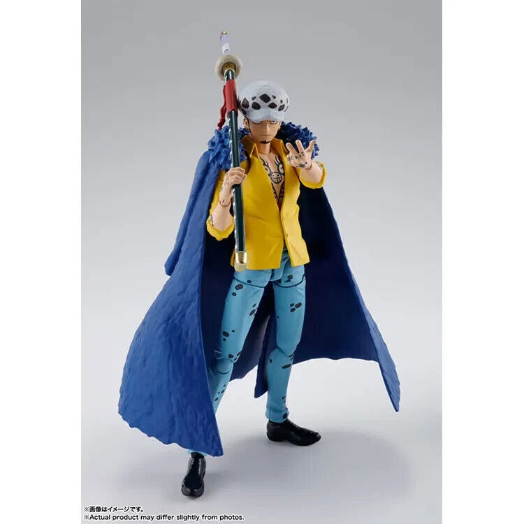 Bandai S.H.Figuarts One Piece Luffy Trafalgar Law Action Figure SHF Toy ...